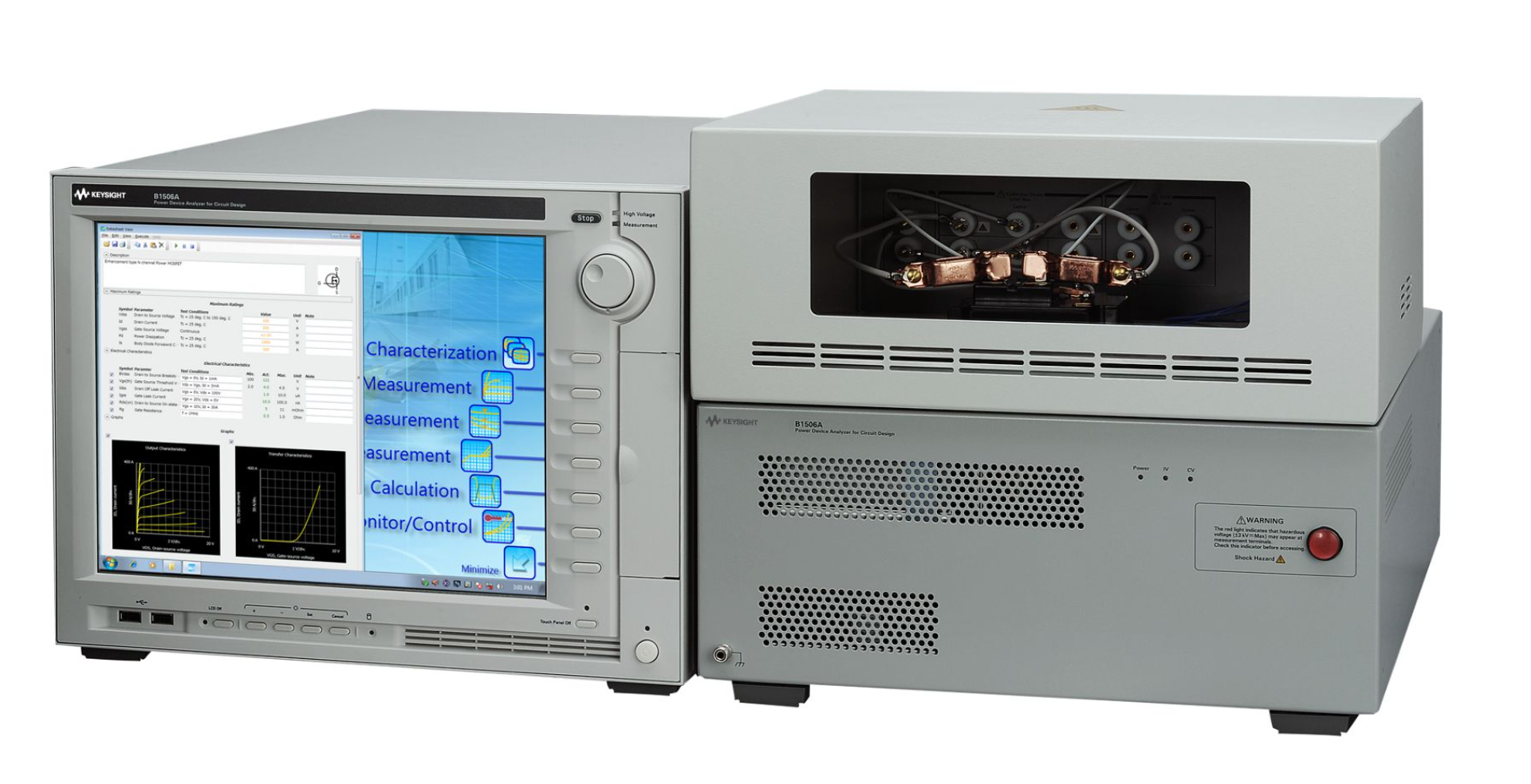 Agilent / HP / Keysight B1506A - B1506A Power Device Analyzer / Curve ...