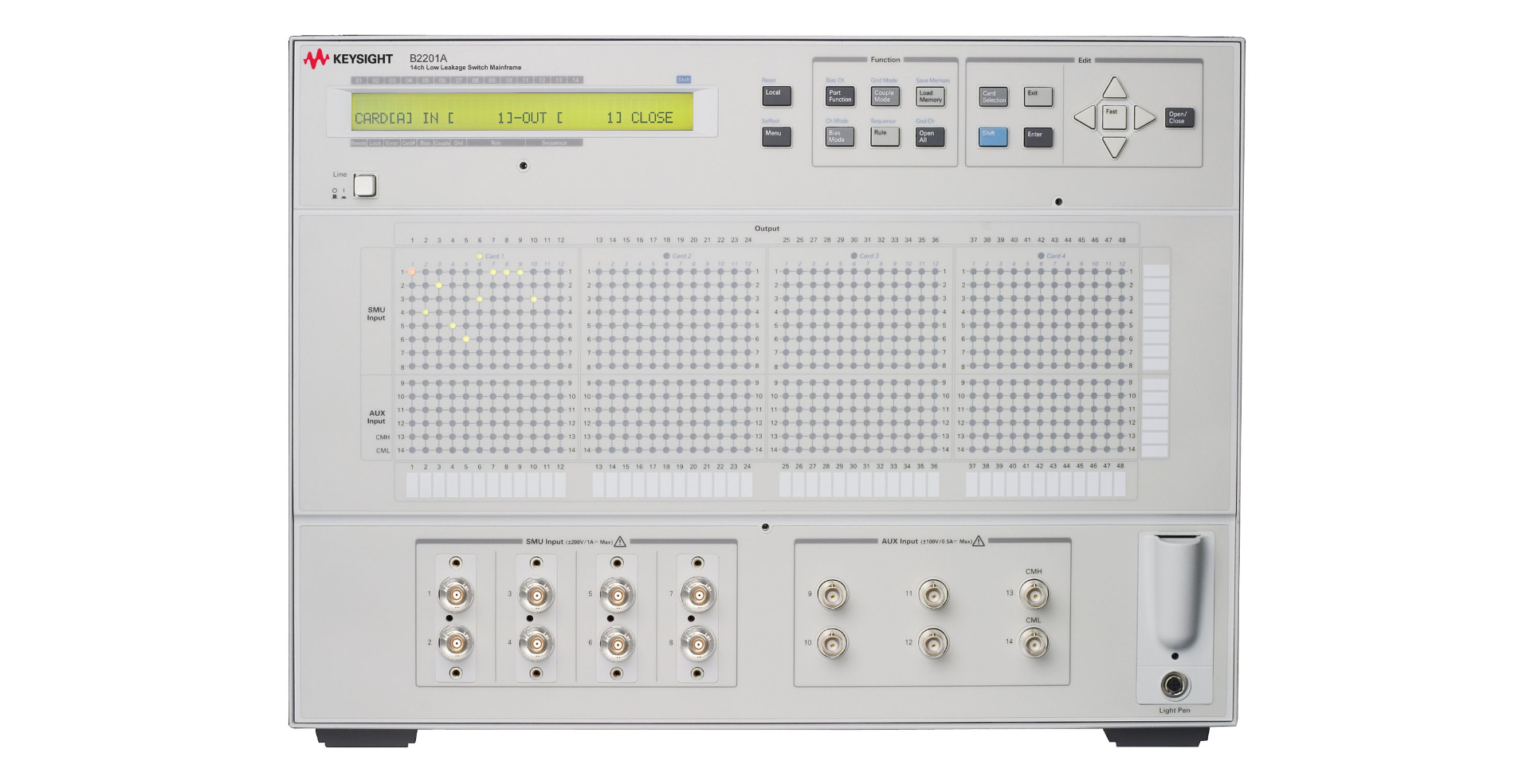 Agilent / HP / Keysight B2201A - B2201A Low Leakage Switch Mainframe ...