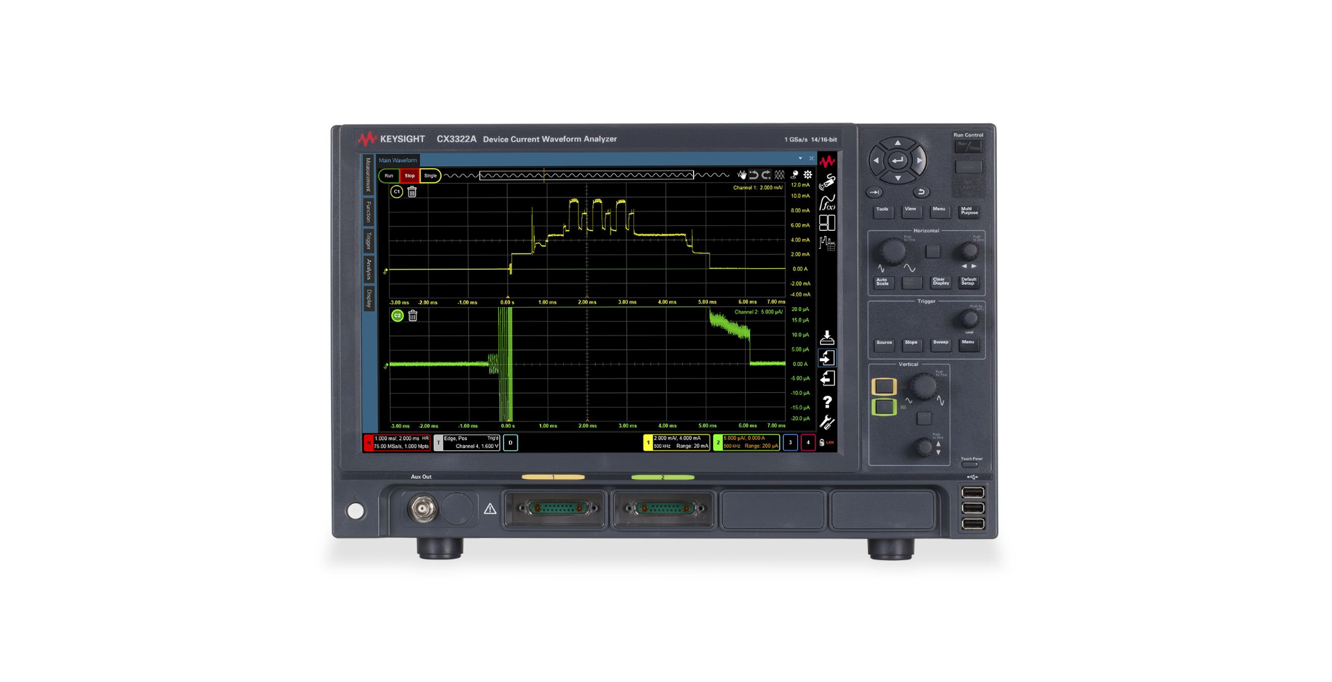 Agilent / HP / Keysight CX3322A - CX3322A Device Current Waveform ...