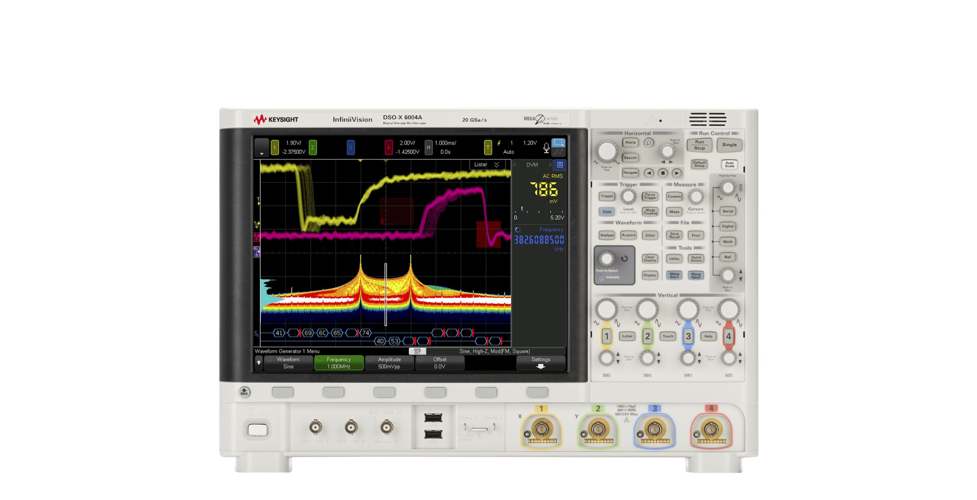Agilent / HP / Keysight DSOX6004A - DSOX6004A Oscilloscope: 1 GHz - 6 ...