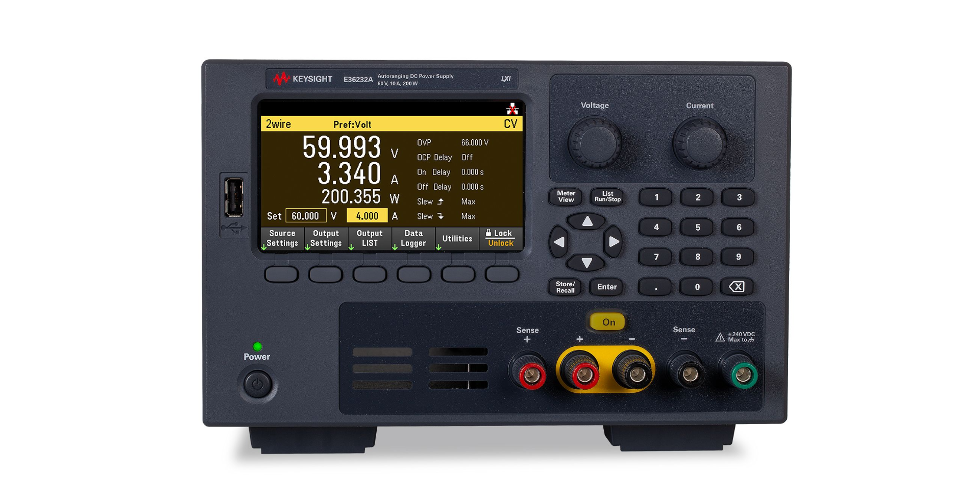 Agilent / HP / Keysight E36232A - E36232A 200W Autoranging Power Supply ...