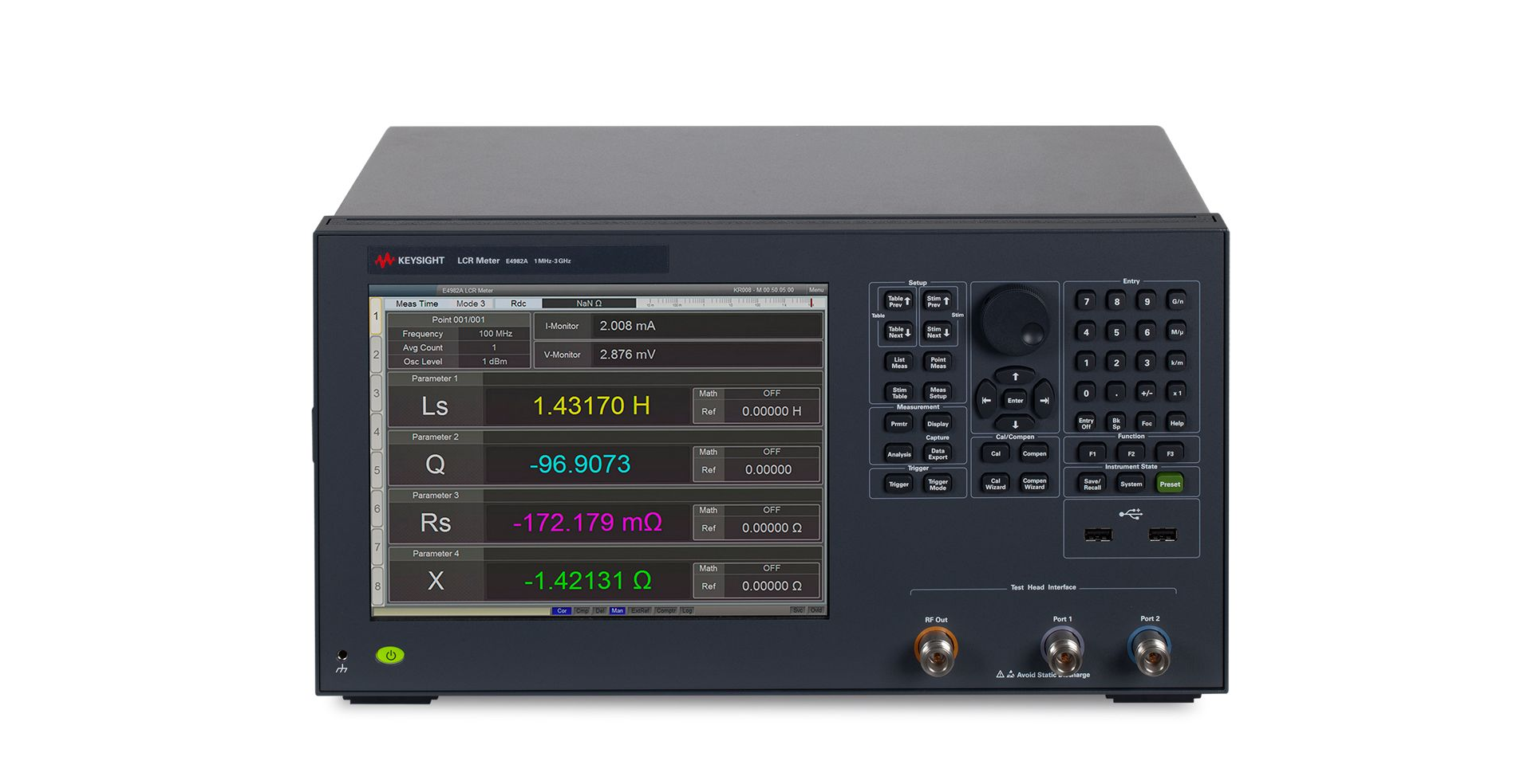 Agilent / HP / Keysight E4982A - E4982A LCR Meter, 1 MHz To 300 MHz ...