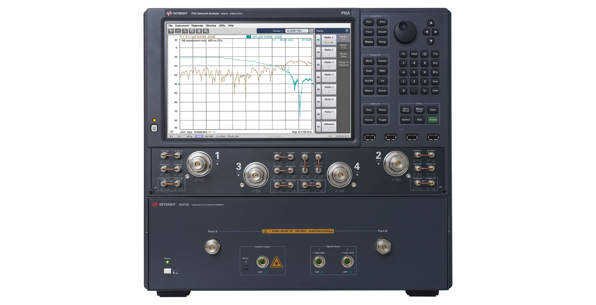 Agilent / HP / Keysight N4373E - N4373E Lightwave Component Analyzer ...