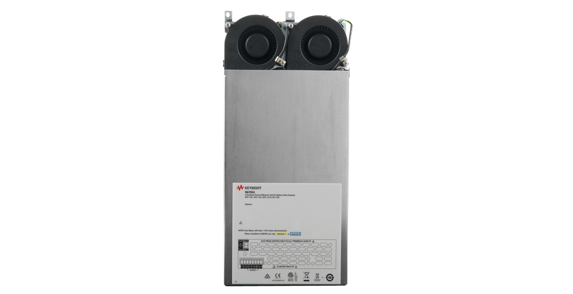 Agilent / HP / Keysight N6785A - N6785A Source/Measure Unit for Battery ...