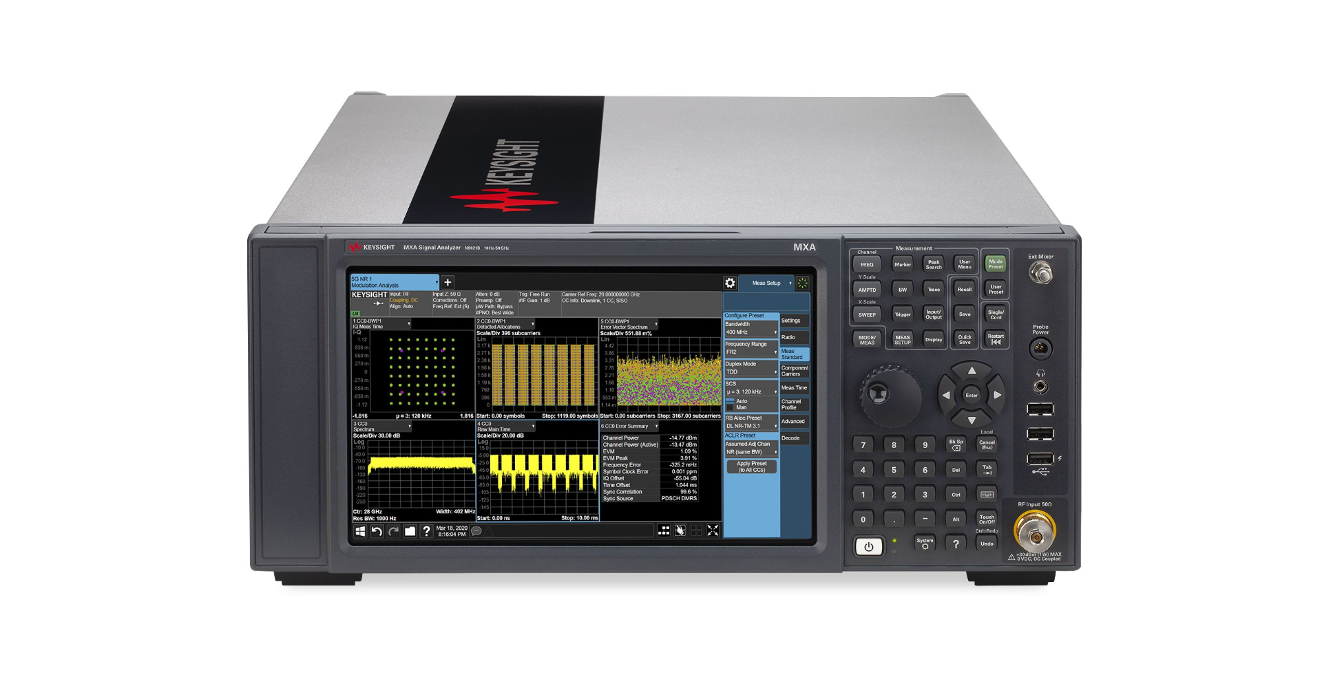 Agilent / HP / Keysight N9021B - N9021B MXA Signal Analyzer, 10 Hz to ...