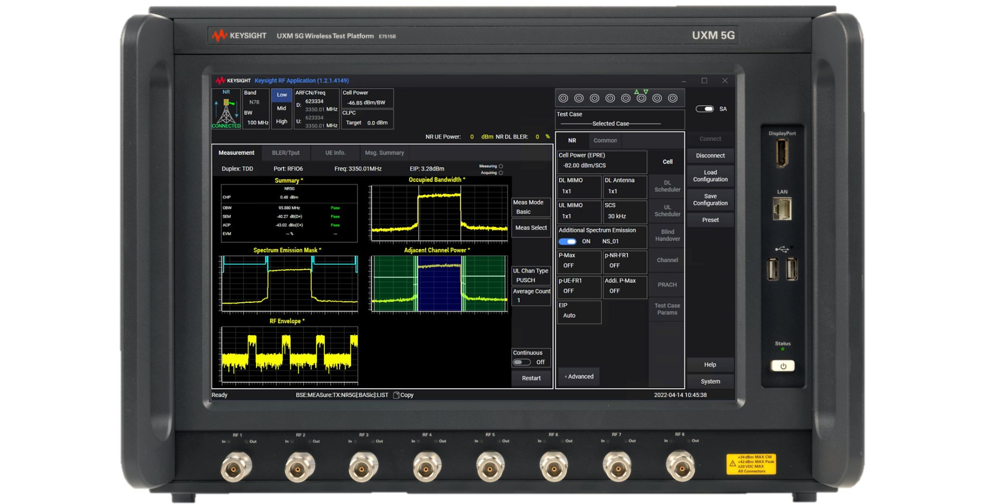 Agilent / HP / Keysight S8714A - S8714A UXM 5G RF Application ...