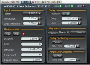 Agilent / HP / Keysight N4965A - N4965A Multi-Channel BERT 12.5 Gb/s ...