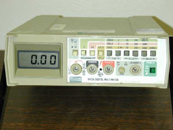 Fluke 8012A - Digital Multimeter 3.5 Digits | Alliance Test Equipment