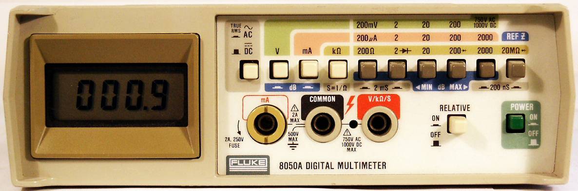 Fluke 8050A - Digital Multimeter 4.5 Digits | Alliance Test Equipment